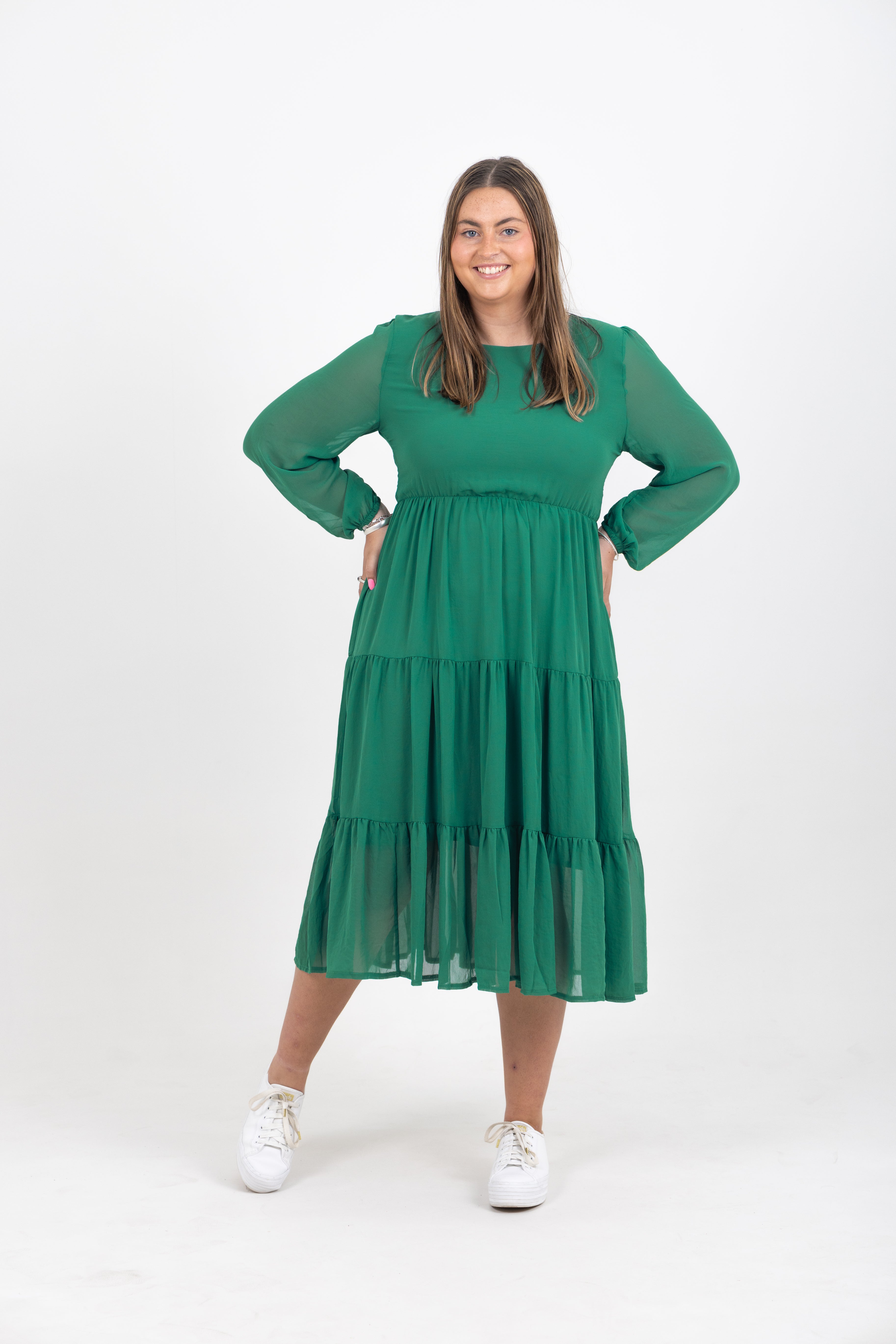 ISABEL DRESS EMERALD – Blank Space