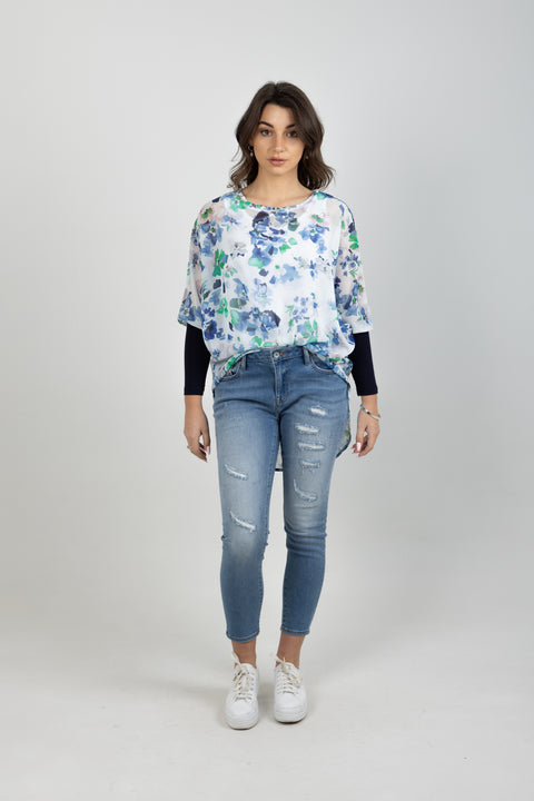 LUCY TOP ENCHANTED GARDEN – Blank Space