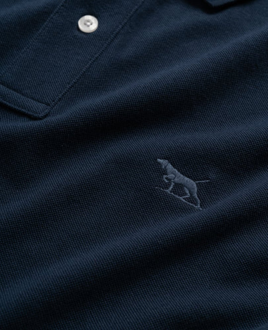 THE GUNN ORIGINAL FIT POLO ECLIPSE – Blank Space