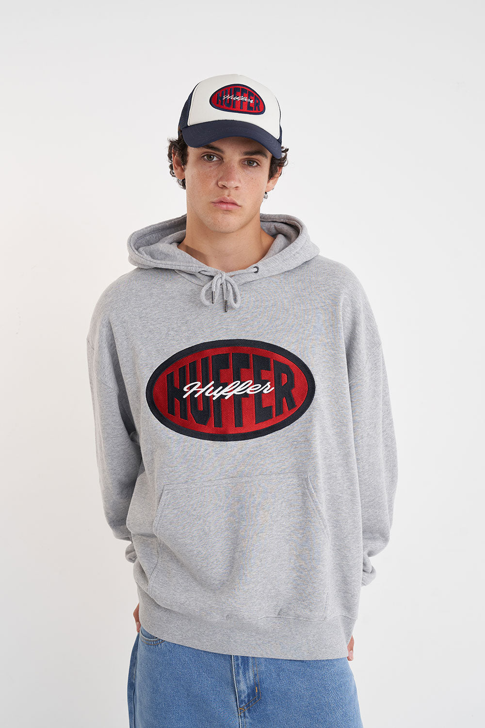 BLOCK HOOD 350 FINALS GREY MARLE – Blank Space The Store