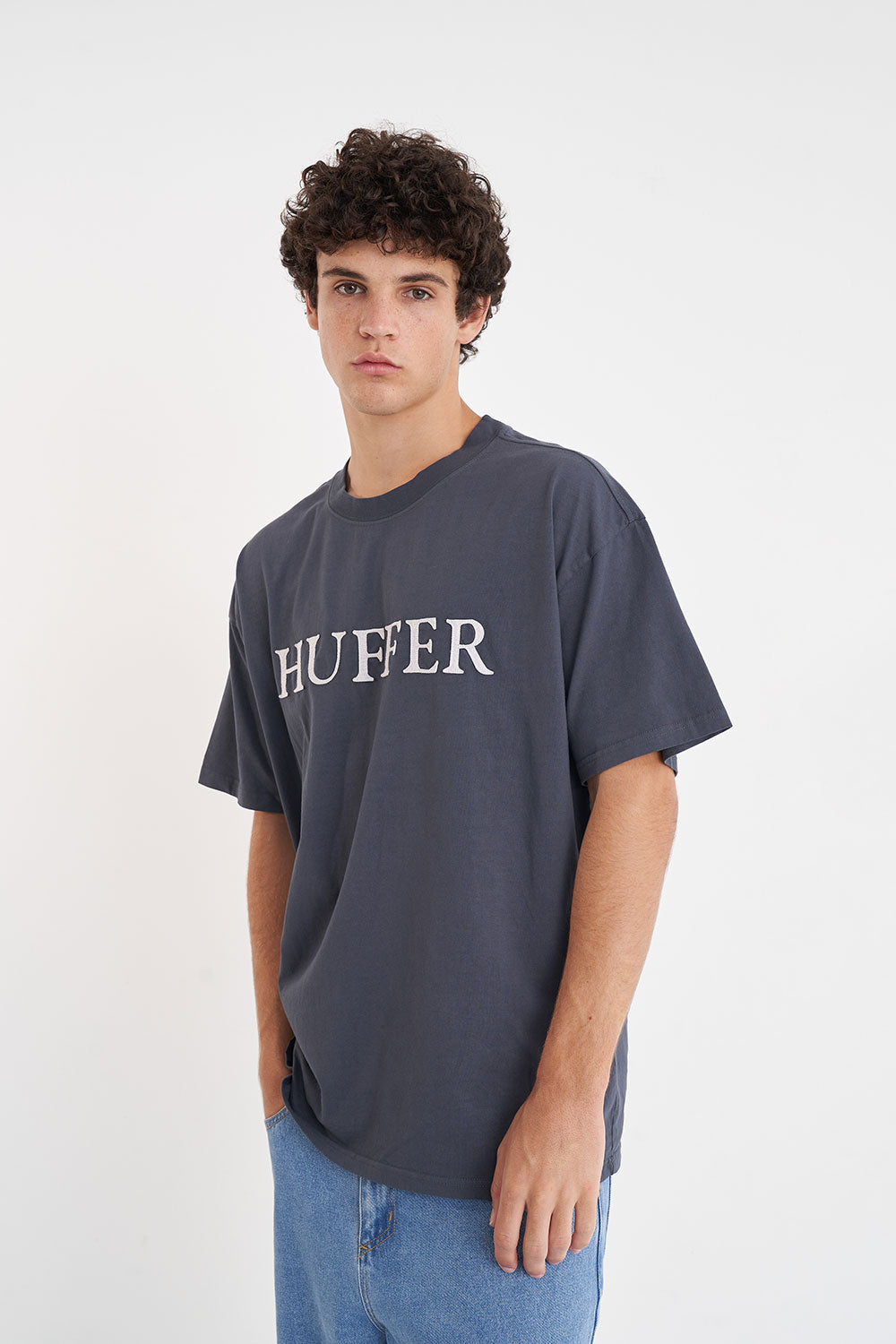 BLOCK TEE 220 CASED ASPHALT – Blank Space The Store