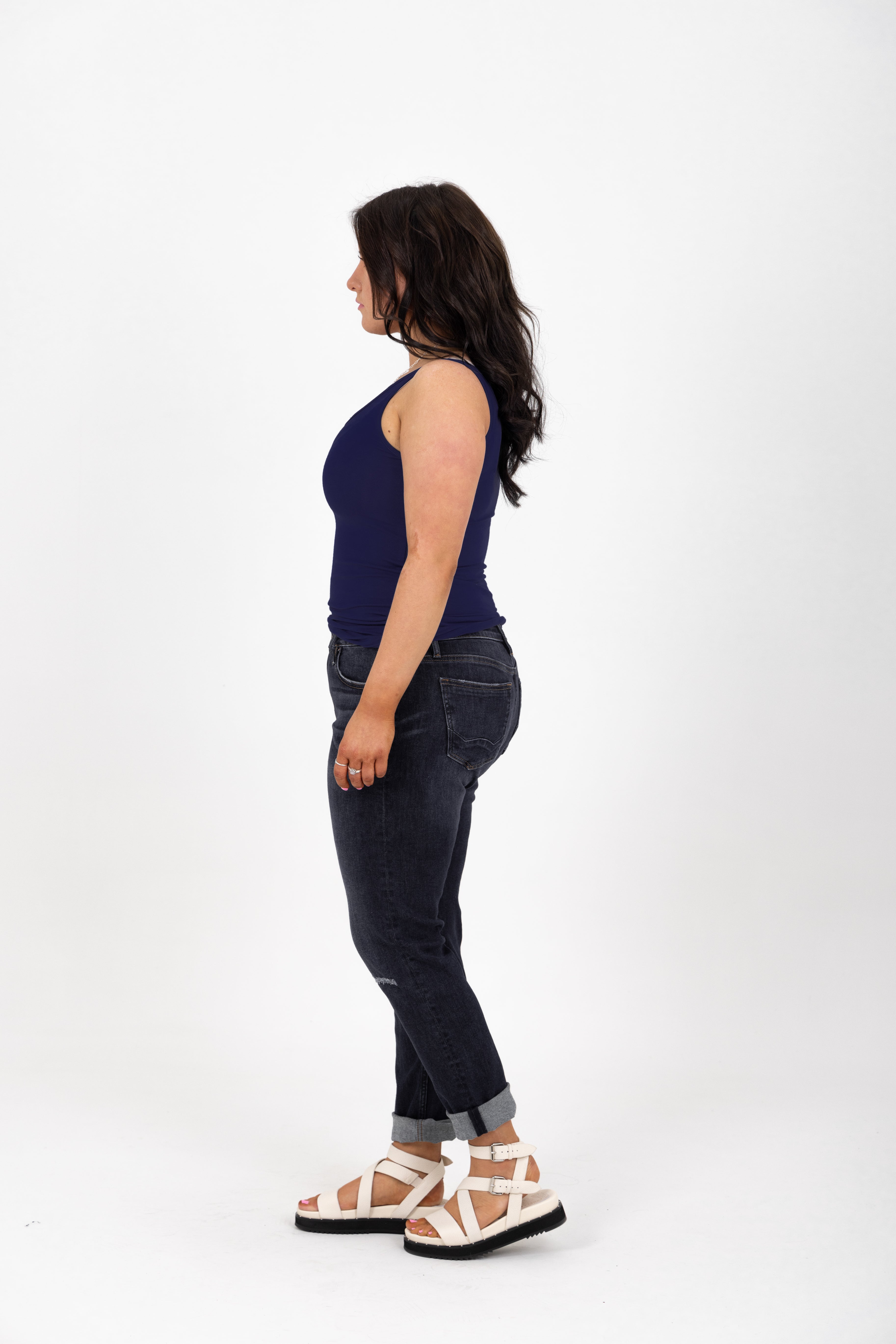 ARIANA TANK BLUE NOIR – BLANK SPACE.