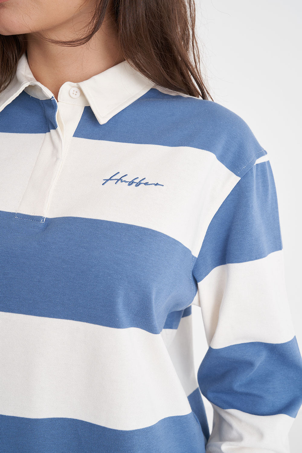 BENSON LS BILLY RUGBY CHALK DENIM – Blank Space